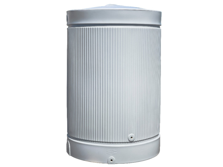 3000-litre rainwater column tank, grey-08513